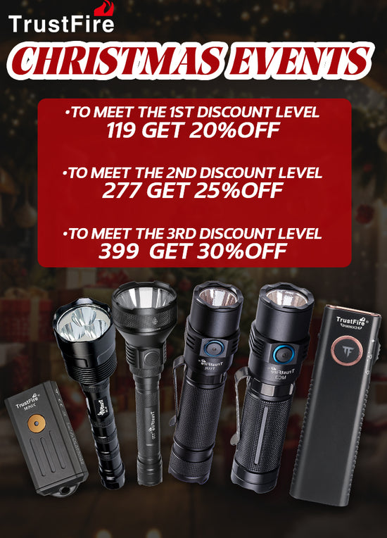 Trustfire® Flashlight - LED flashlight & EDC Flashlight