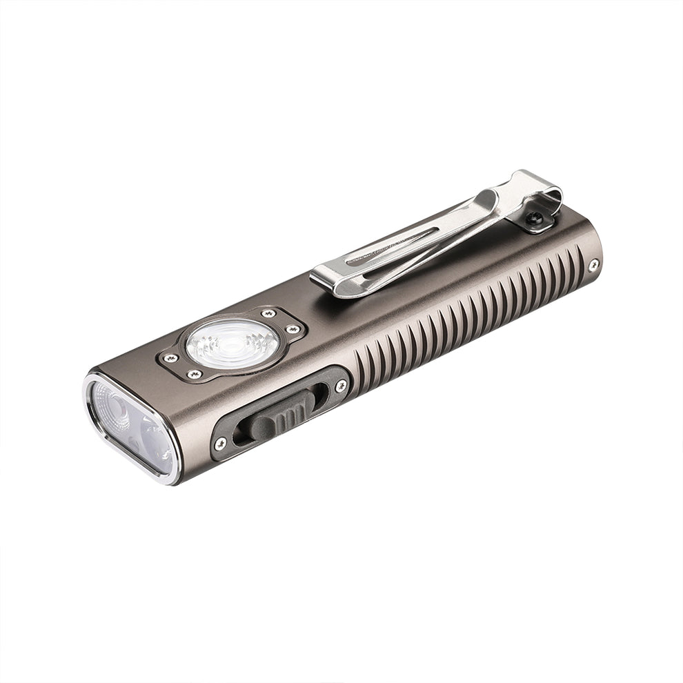 TrustFire Mini X3 EDC Flashlight With white light, flood light, UV and