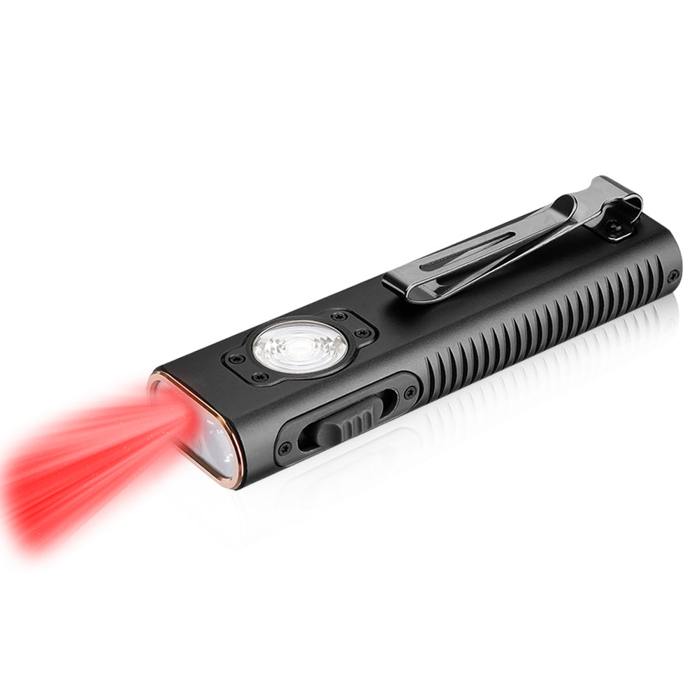 TrustFire Mini X3 EDC Flashlight With white light, flood light, UV and