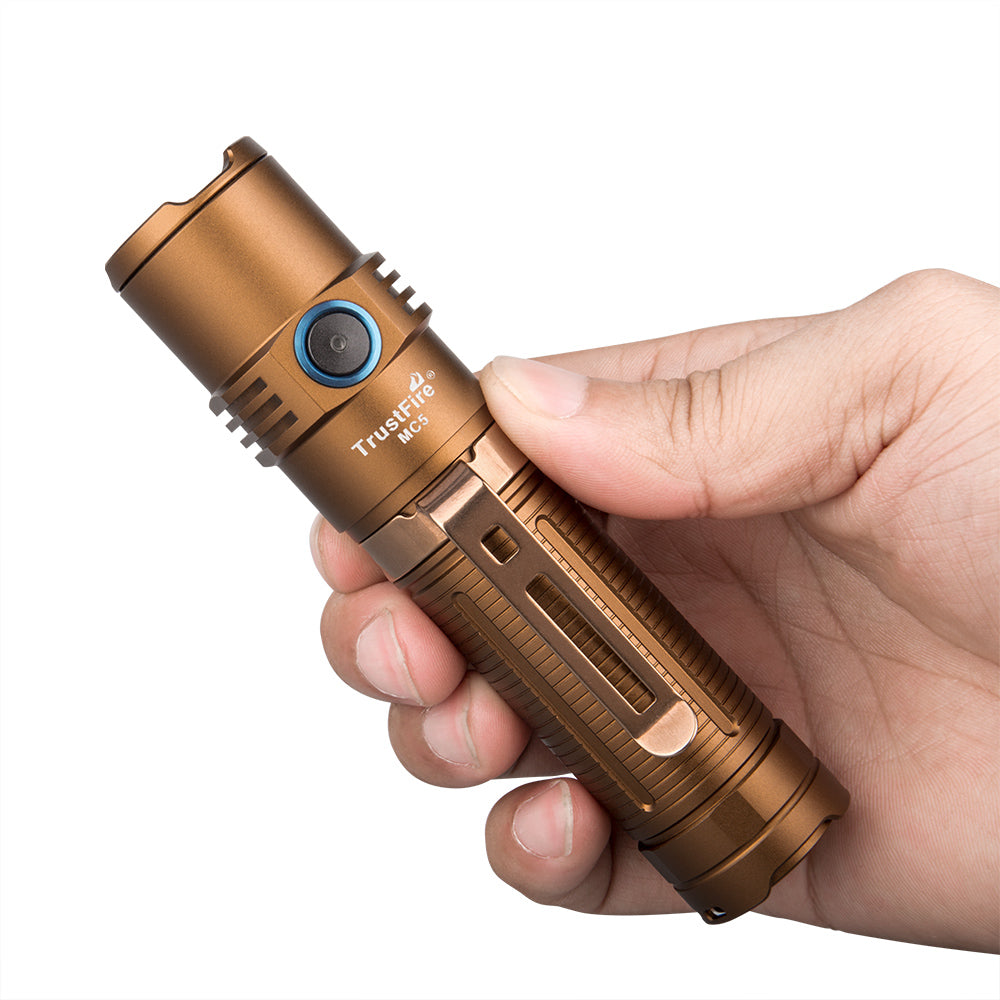 TrustFire MC5 Powerful EDC Flashlight 3300 Lumens – TrustFire®