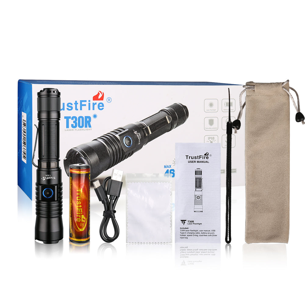 T30R LEP Rechargeable Tactical Flashlight